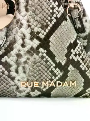 RUE MADAM PARIS Rue Madame Paris Snakeskin-effect Shoulder Bag