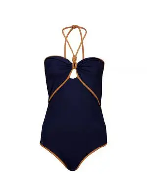 Johanna Ortiz Salt And Saddle Swimsuit - Blue