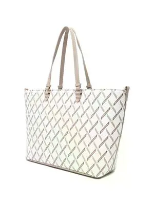 Armani Exchange Logo Print Tote Bag