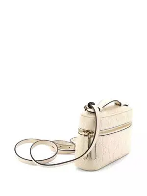 Gucci Gg Embossed Leather Small Shoulder Bag