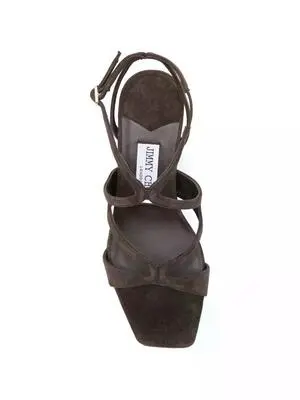 JIMMY CHOO Ayla Wedge-heel Sandals