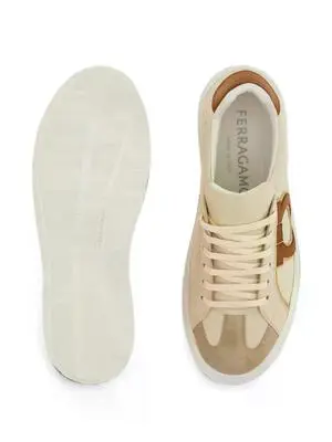 FERRAGAMO Gancini Sneakers - Neutrals