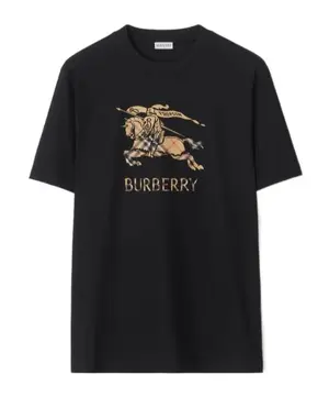 Burberry Knight Print Cotton T-shirt