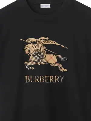 Burberry Knight Print Cotton T-shirt