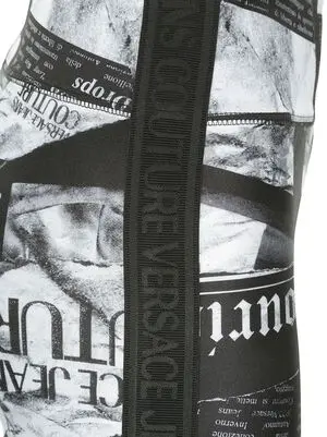 Versace Allover Graphic Print Leggings