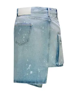Off-White Painted Pocket Skirt