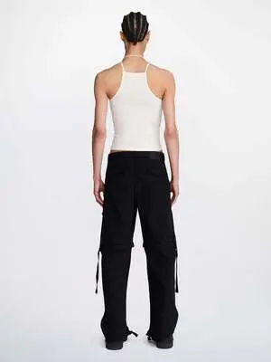 DION LEE Sleeveless Vest With Lace Up Detail