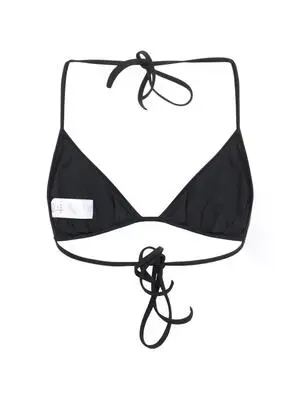Emilio Pucci Iride Print Triangle Bikini Top - Blue