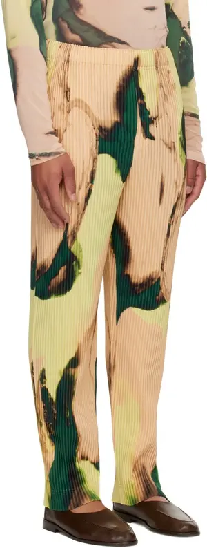 Issey Miyake Pleated Knit Trousers