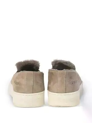 COMMON PROJECTS Shearling Slip-on Sneakers