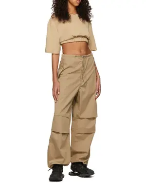 DION LEE Wide-legged Casual Pants
