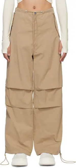 DION LEE Wide-legged Casual Pants