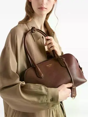 Prada Medium Leather Tote Bag