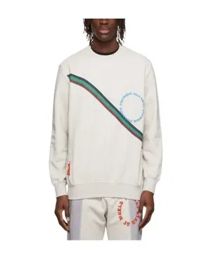 Paul Smith Crewneck Sweater With Embroidered And Printed Logo