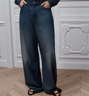 Dior High-rise Wide-leg Jeans
