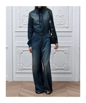 Dior High-rise Wide-leg Jeans