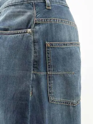 Dior High-rise Wide-leg Jeans