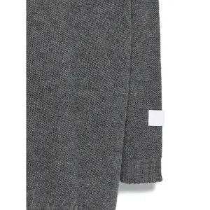 MAISON MARGIELA V-neck Jumper With Logo Patch