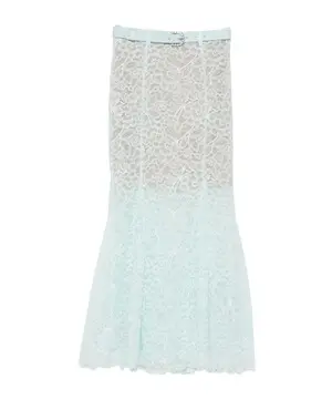 SELF-PORTRAIT Lace Midi Skirt