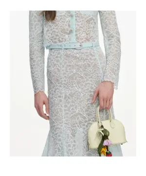 SELF-PORTRAIT Lace Midi Skirt