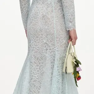 SELF-PORTRAIT Lace Midi Skirt