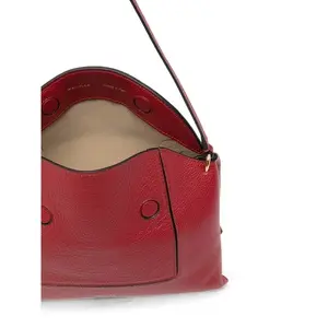 WANDLER Logo Letter Shoulder Bag - Red