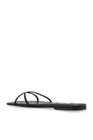 TOTEME Crossover Strap Square Open Toe Sandals