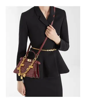 Fendi Peekaboo Iseeu Petite Tote Bag