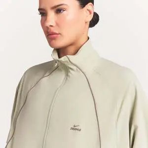 SKIMS Oversized Track Jacket - Talc