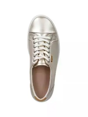 Ecco Soft 7 Metallic Leather Sneakers