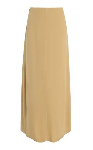 TOTEME Flared Jersey Midi Skirt - Neutral