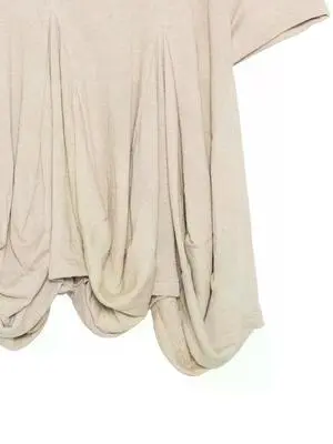 Comme Des Garçons Pleated Draped T-shirt