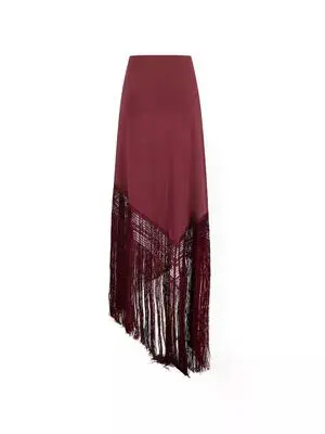 Andamane The Attico Marisol Fringe-trimmed Skirt