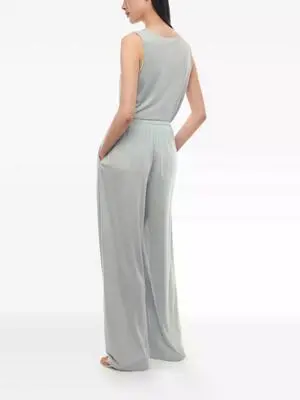 12 STOREEZ Drawstring Silk Trousers