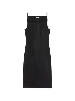 COURREGES Ribbed Midi Dress