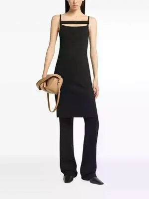 COURREGES Ribbed Midi Dress