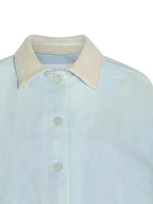 AGOLDE X Maria Mcmanus Oversized Button-down Cotton Denim Jacket