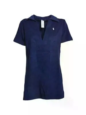 Polo Ralph Lauren Embroidered Mini Dress - Blue
