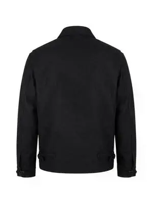 KAPTAIN SUNSHINE Zip-up Shirt Jacket - Black