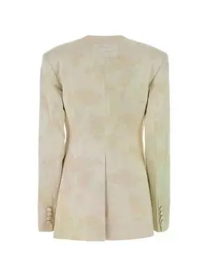 GANNI Floral-jacquard Blazer