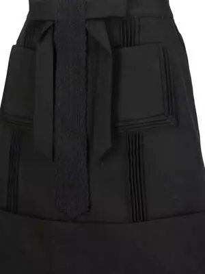 Chloé Bow-detail Pleated Mini Skirt