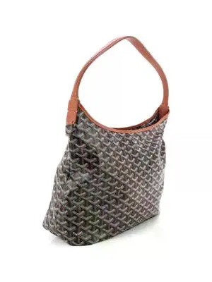 Goyard Boheme Coated Canvas Hobo Bag