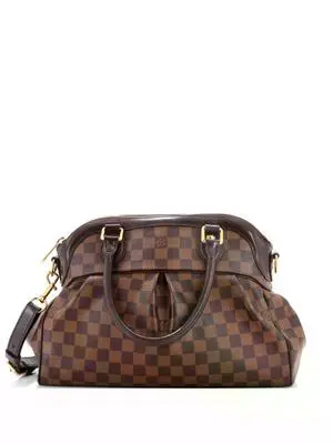 LOUIS VUITTON Trevi Pm Satchel - Brown