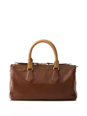 Prada Small Leather Top-handle Bag