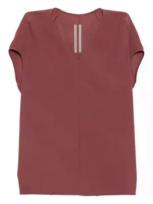 Rick Owens Dark Pink V-neck Blouse - Brown