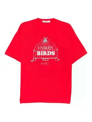 Undercover Graphic Print T-shirt - Red