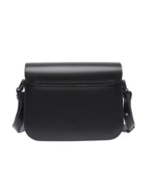 A.p.c. Logo Printed Foldover Crossbody Bag