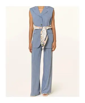 Liu Jo Pleated Wide Leg Trousers