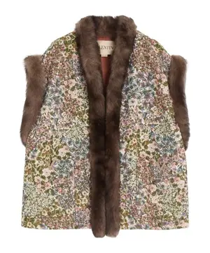 Valentino Garavani Apres L'hiver Fiorellini Waistcoat