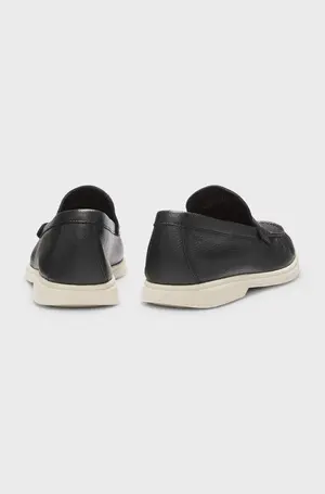 Hugo Boss Round Toe Loafers